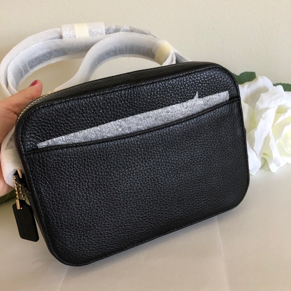 Coach | Bags | Coach Camera Bag Crossbody In Black Leather | Poshmark